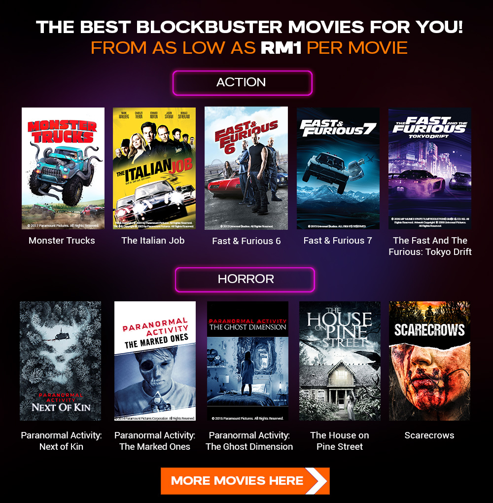 Blockbuster Deals | Unifi TV