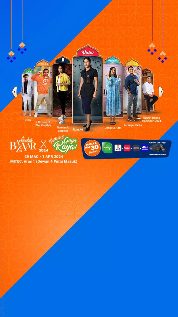 Unifi TV X Absolut Bazaar X Festival Glam Raya 2024 | Unifi TV