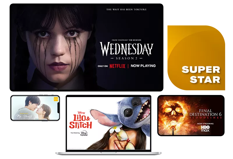 Super Star Pack | Unifi TV